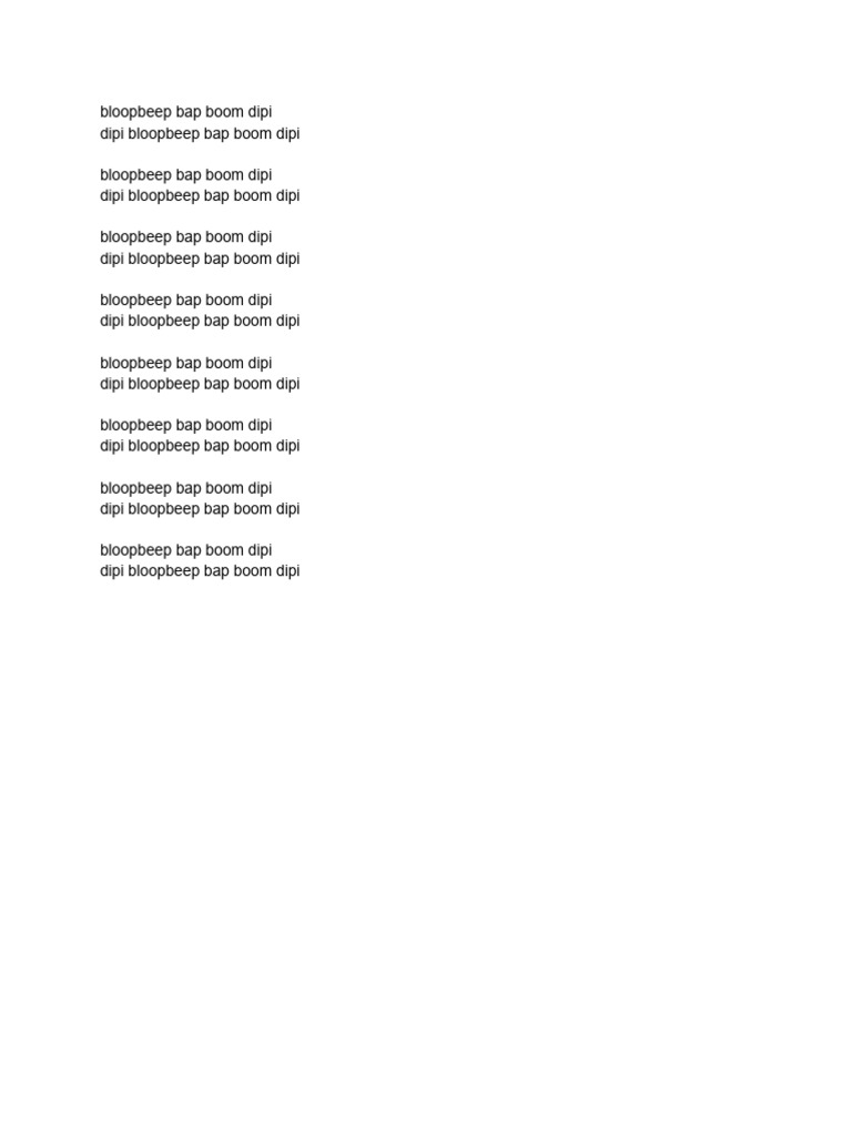 Beep | PDF