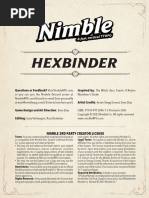 Nimble 1.91FINAL Color | PDF | Role Playing Games | D20 System