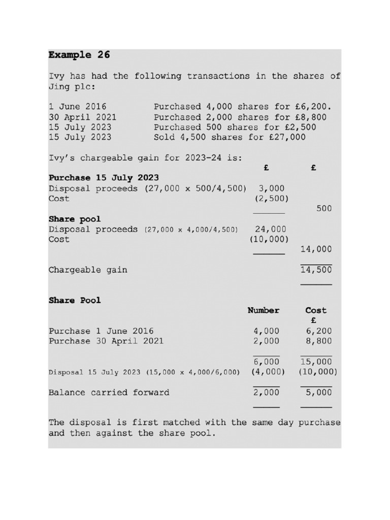 Chapter 19 CGT Share - (1) | PDF | Capital Gain | Investing