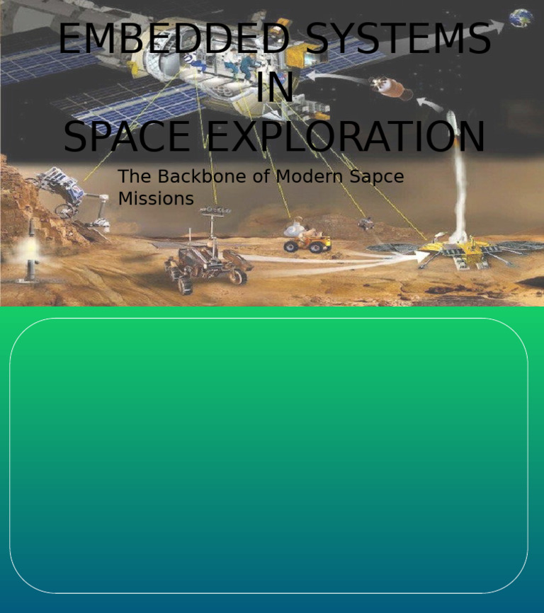 Embedded System in Space Exploration | PDF