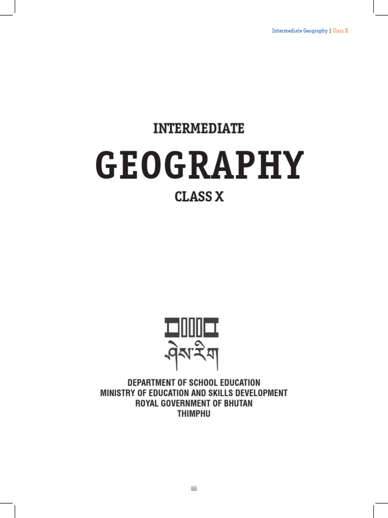 X Intermediate Textbook 2024 | PDF | Longitude | Plate Tectonics