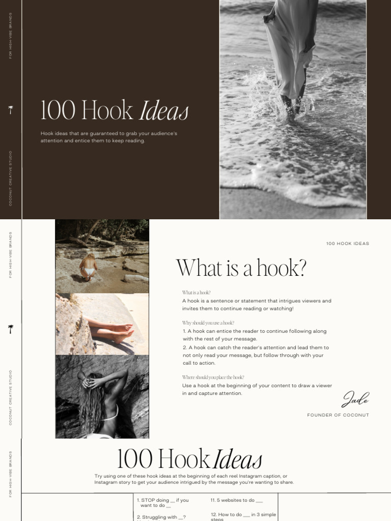 100 Hook Ideas | PDF