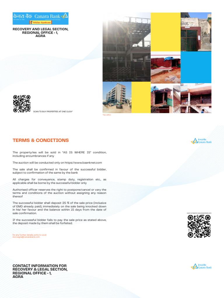 CNB RO Property Auction Details | PDF | Auction | Financial Markets