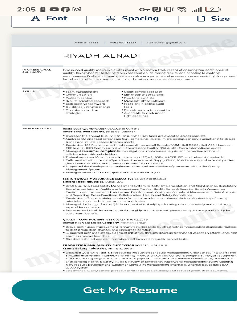 Resume Cleaned | PDF