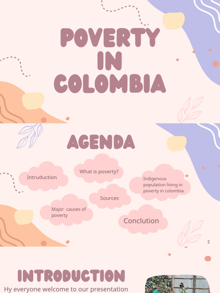 Poverty in Colombia | PDF