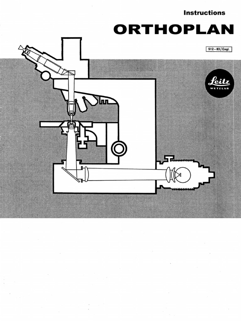 Leitz Orthoplan Microscope Instructions | PDF