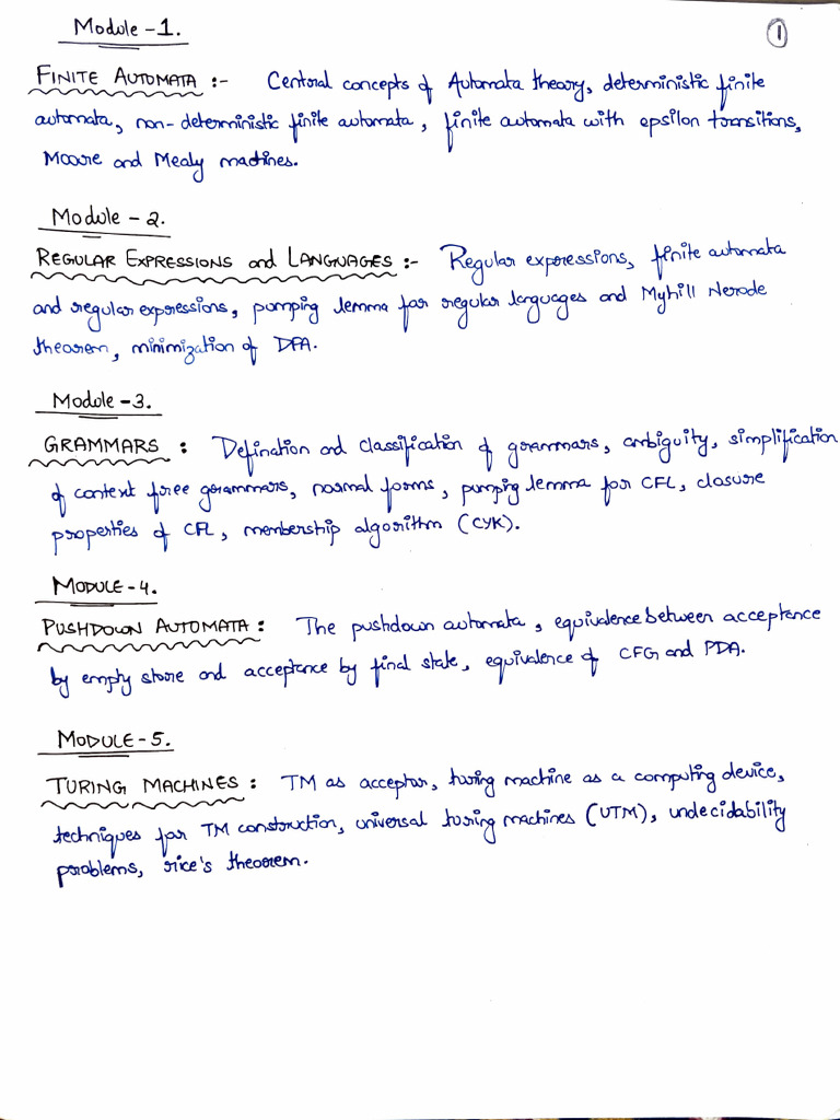Flat Notes All Modules | PDF