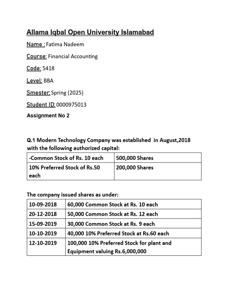 Stockholders' Equity Transactions Summary | PDF | Bonds (Finance ...
