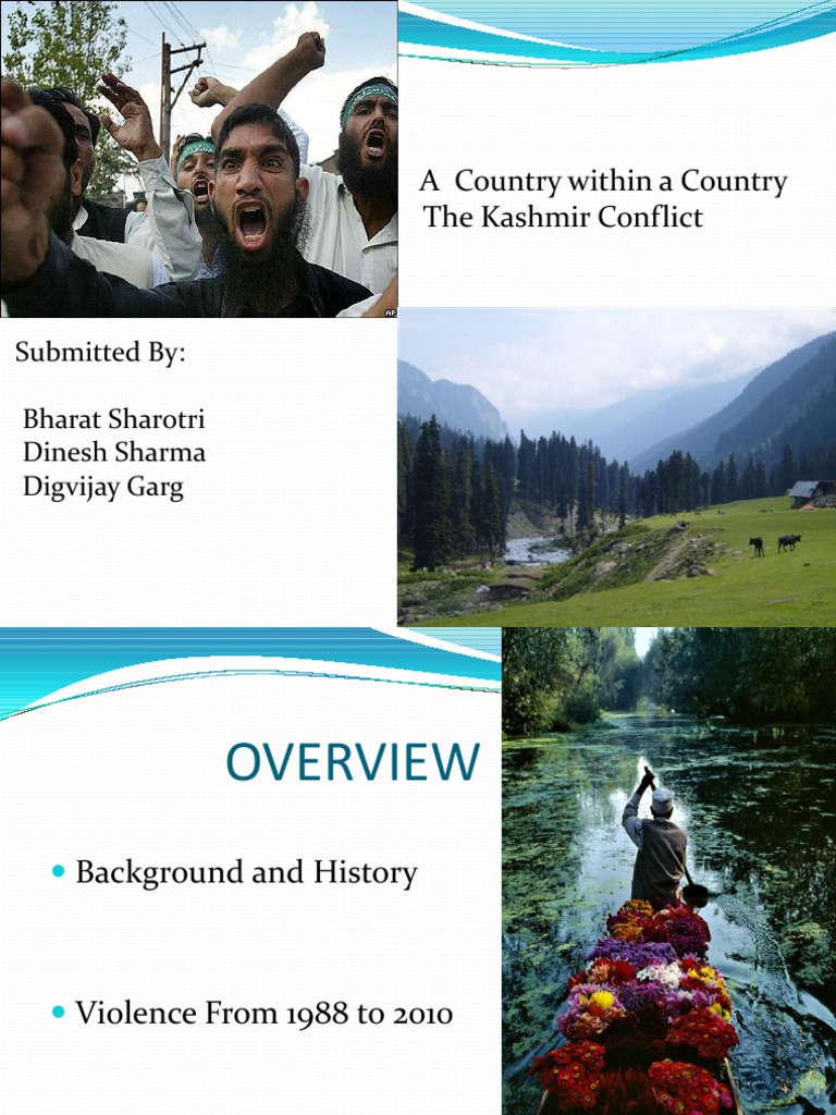 Overview of the Kashmir Conflict | PDF | India–Pakistan Relations ...