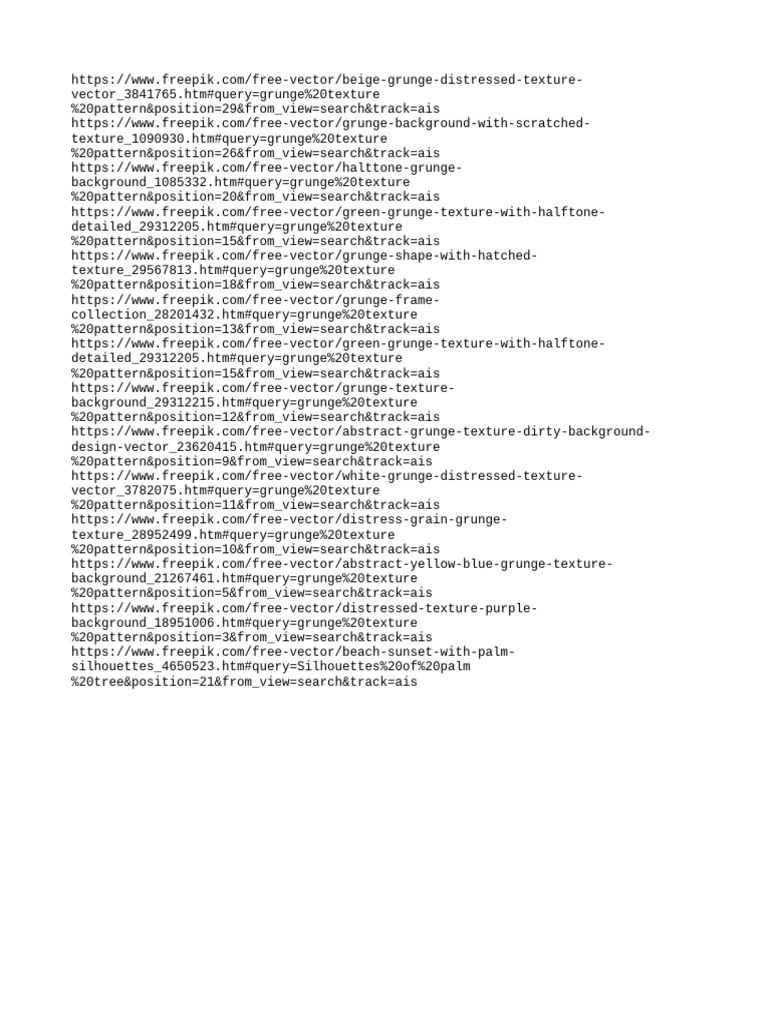 Grunge Texture | PDF