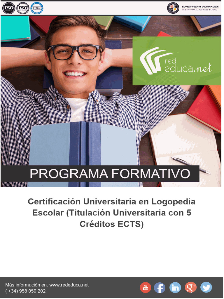 Curso de Logopedia Escolar Online | PDF | Comunicación | Aprendizaje