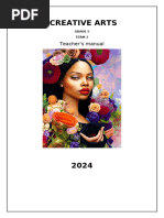 Creative Arts Grade 4 2025 Term 3 | PDF | Drawing | Flexibility (Anatomy)