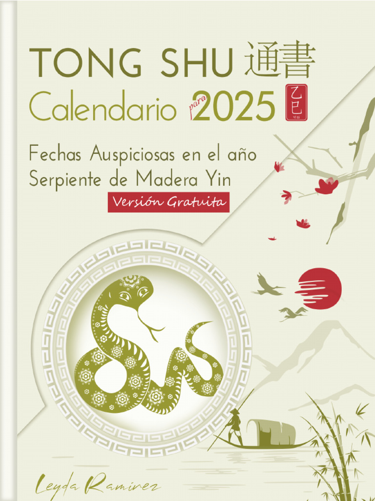 Calendario Tong Shu 2025: Feng Shui | PDF