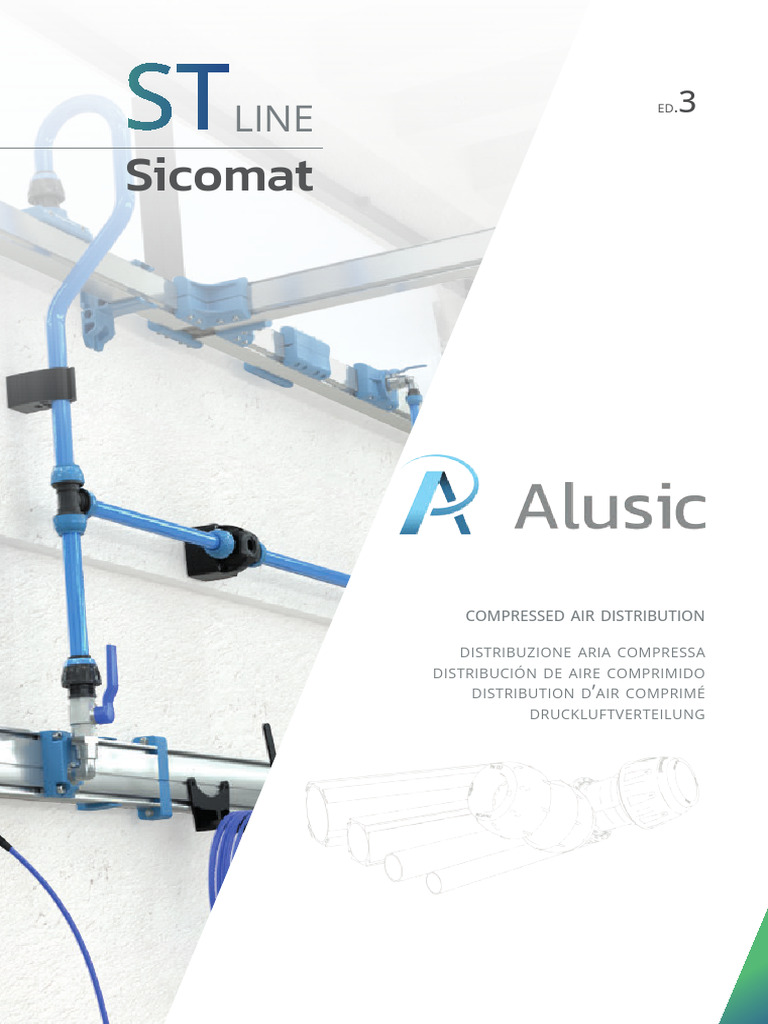Compressed Air Distribution Systems | PDF | Extrusion | Pipe (Fluid ...