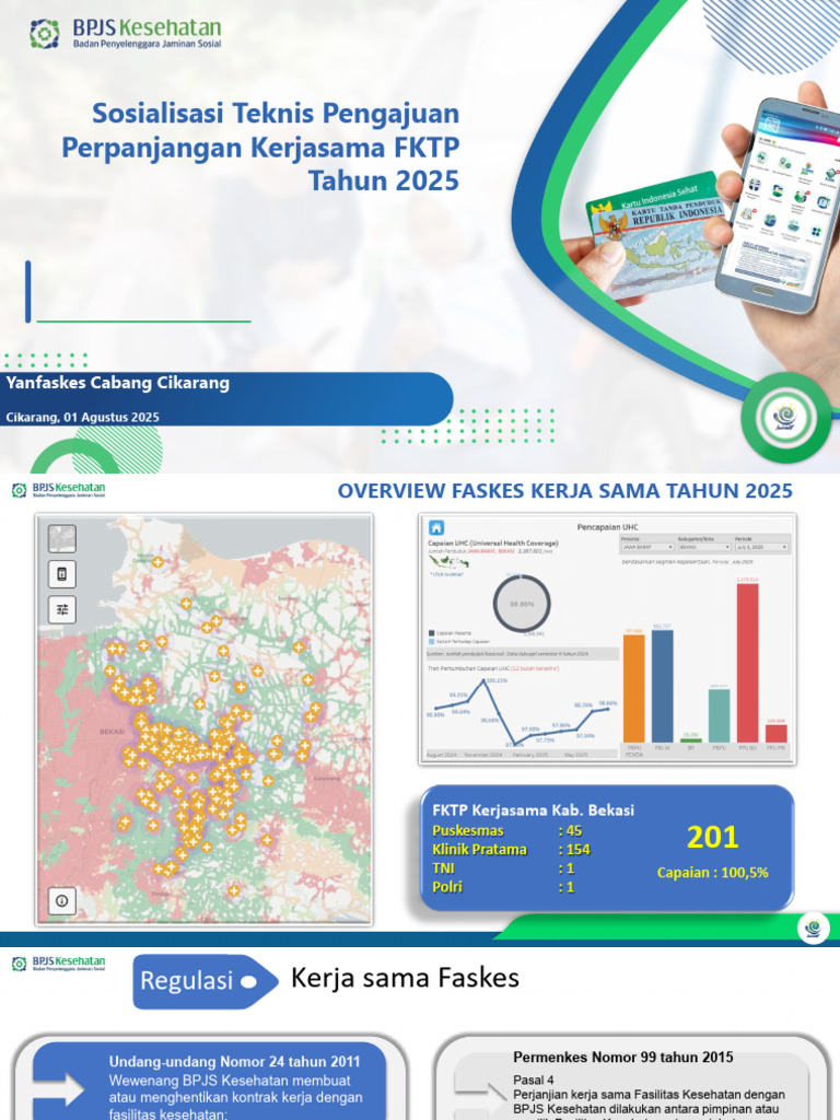 Sosialisasi Teknis Perpanjangan Kerjasama FKTP | PDF