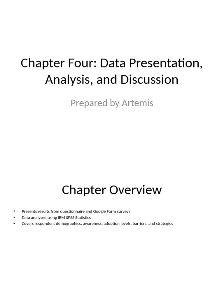 Chapter Four Presentation | PDF