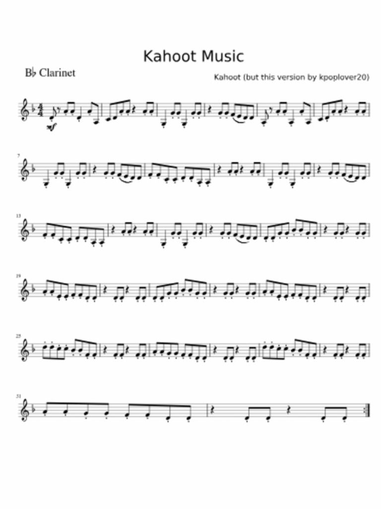 Kahoot Music | PDF