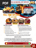 Bulawayo Polytechnic 2024 Course Intake | PDF | Engineering | Diploma