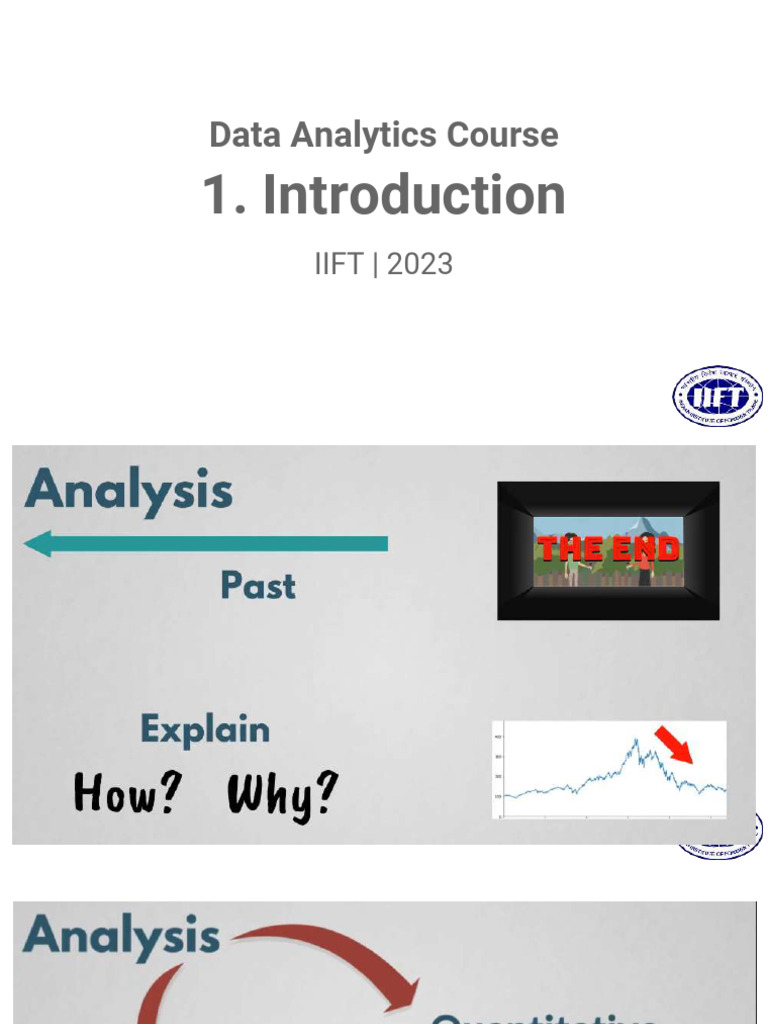 Data Analytics Course Overview | PDF | Receiver Operating ...