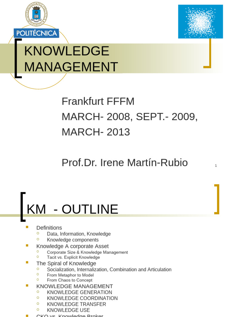 Knowledge Management | PDF | Tacit Knowledge | Knowledge