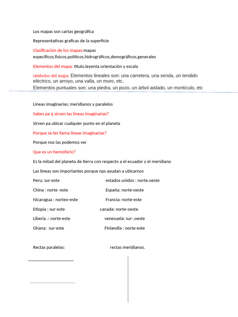 Los Mapas Son Cartas Geográfica | PDF