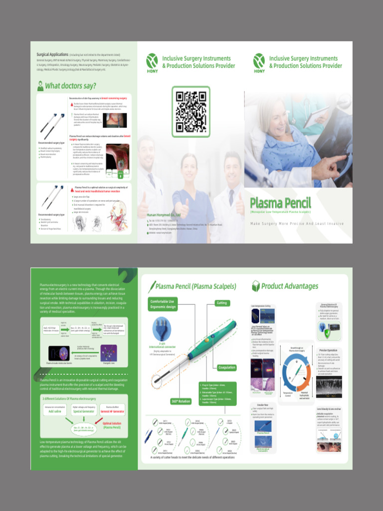 Plasma Pencil | PDF | Surgery | Surgical Specialties