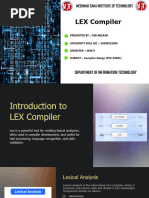 Lex Program Structure in Compiler Design | PDF | Compiler | Computer ...