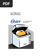 Toastmaster Bread Box Manual & Recipes | PDF | Breads | Dough