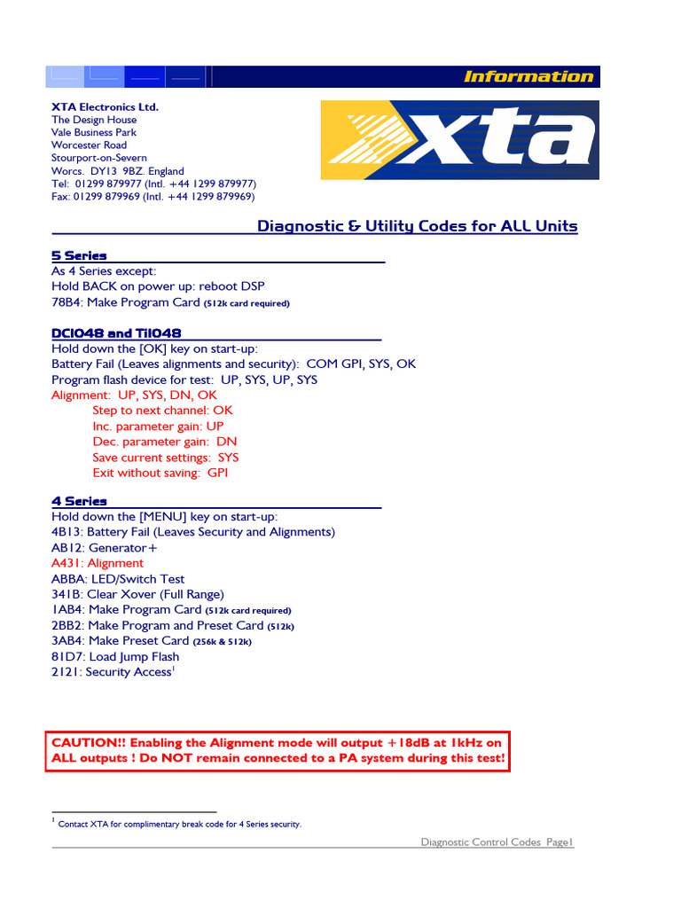 Control - Codes XTA | PDF | Computer Architecture | Computing