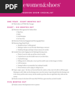 Fashion Show Runway Design Guide | PDF
