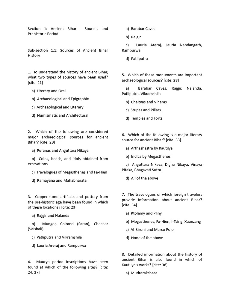 Chapter 2.1 Ancient History | PDF | Ashoka | Nāstika