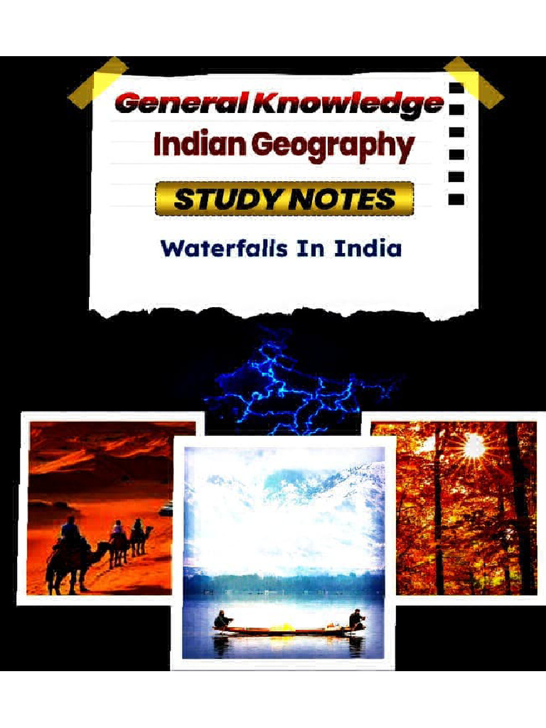 Waterfall in India | PDF