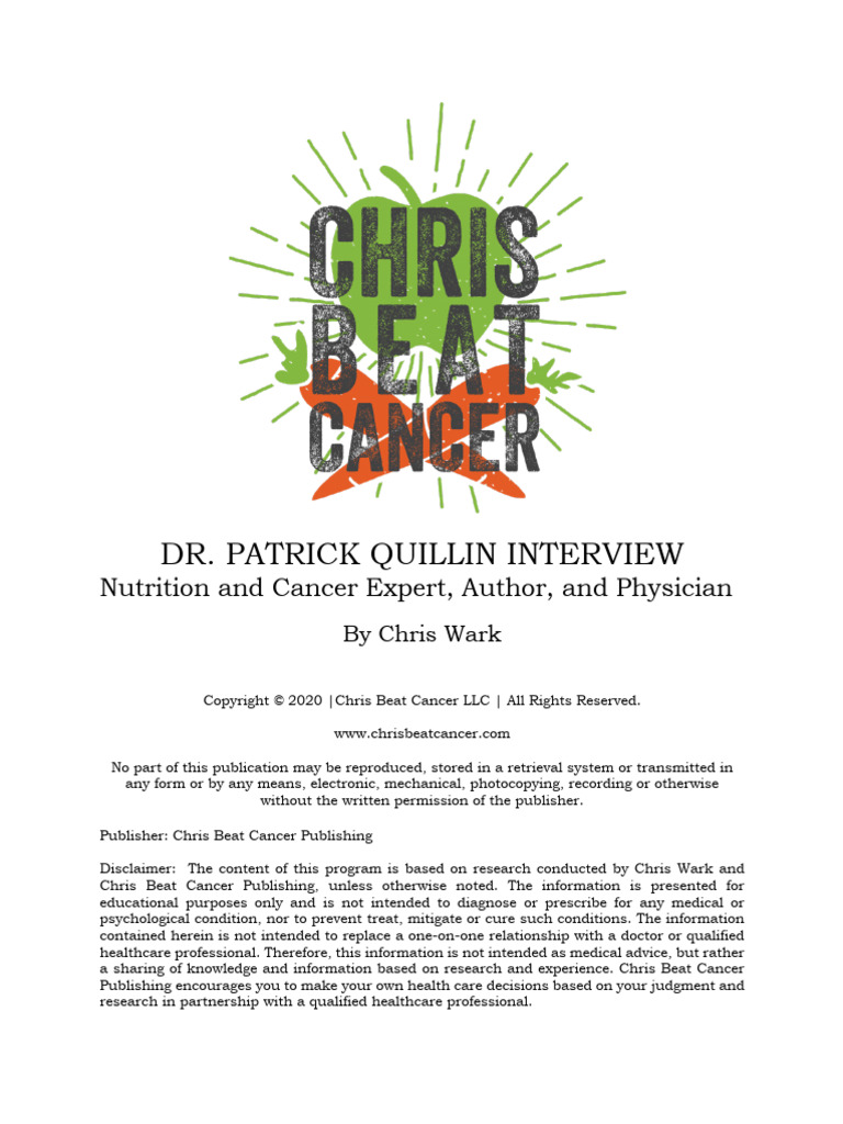 Dr.-Patrick-Quillin | PDF | Vitamin E | Malnutrition