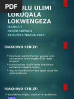 Amabizo Summary Applied African Language Zulu | PDF