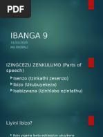 Izigaba Nezindidi Zezibizo Xhosa | PDF
