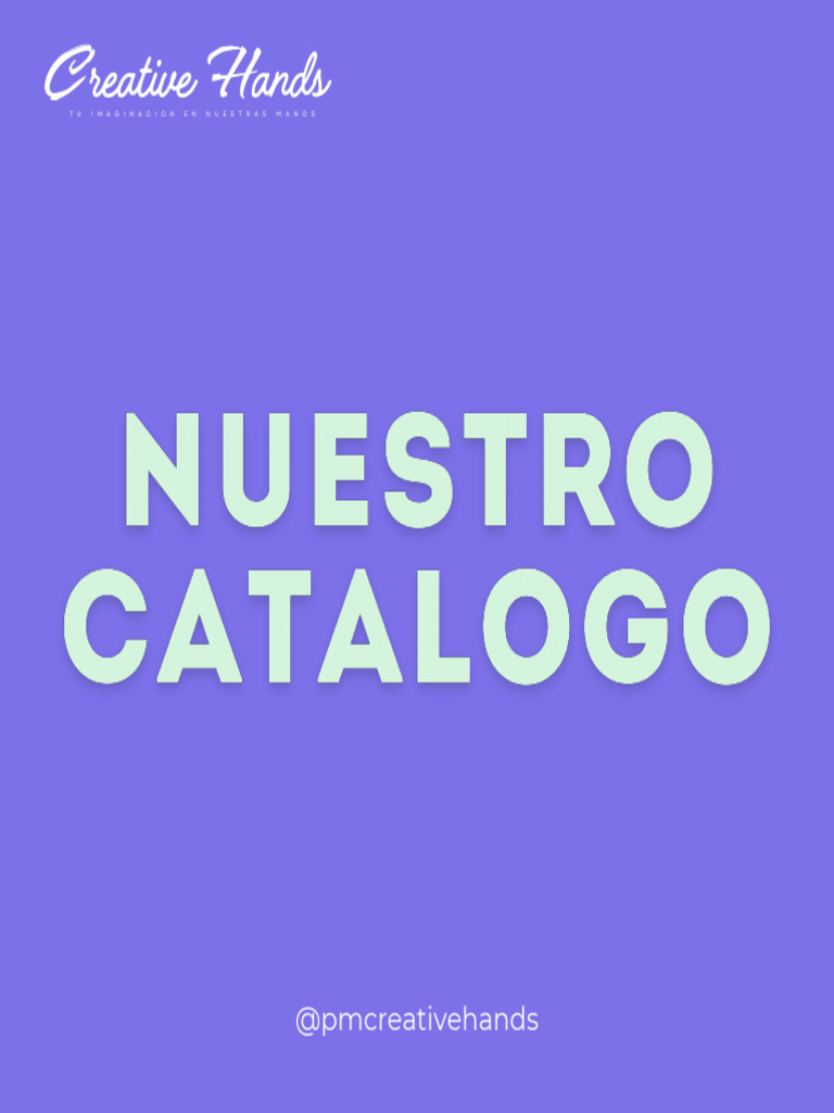 Catalogo - Creative Hands | PDF