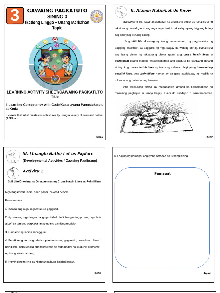 Art q1 Week3 | PDF