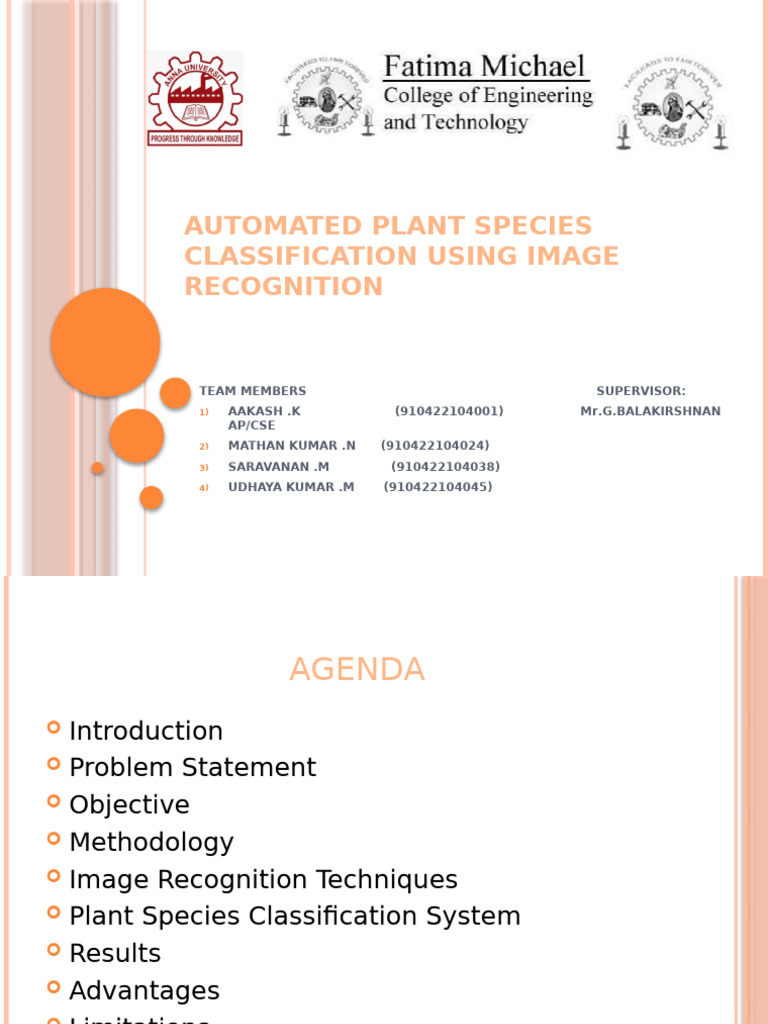 Automated Plant Species Classification | PDF | Statistical ...