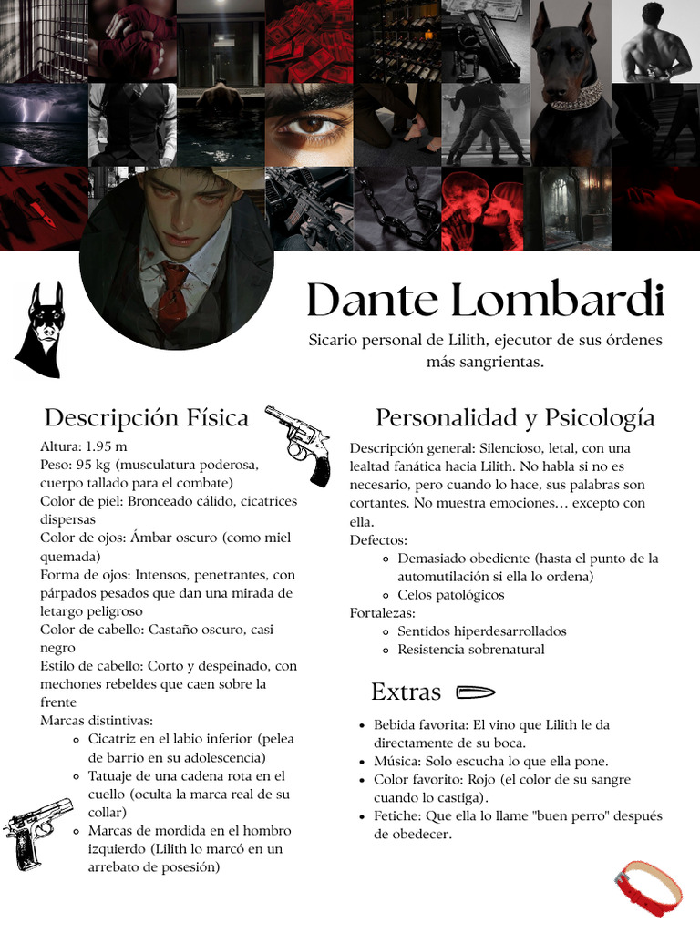 Dante y Lilith: Retrato de un Dúo Letal | PDF | Color