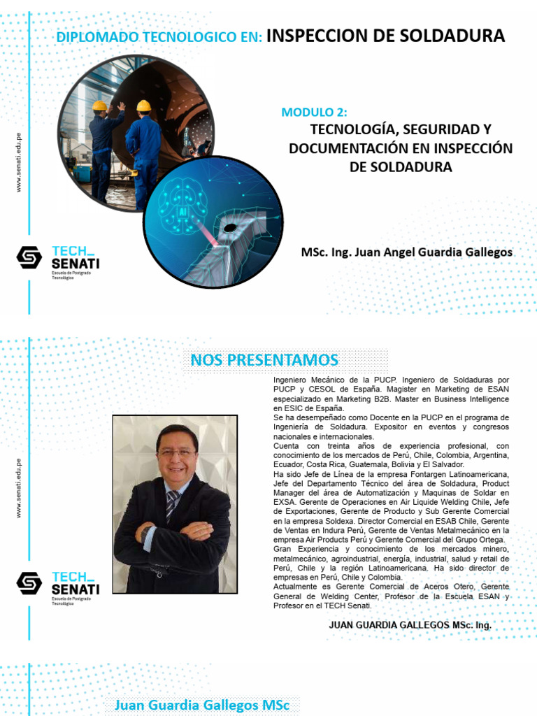 InpSold Parte 1.- Inspección de Soldadura y Certificación v2 | PDF | Soldadura | Construcción