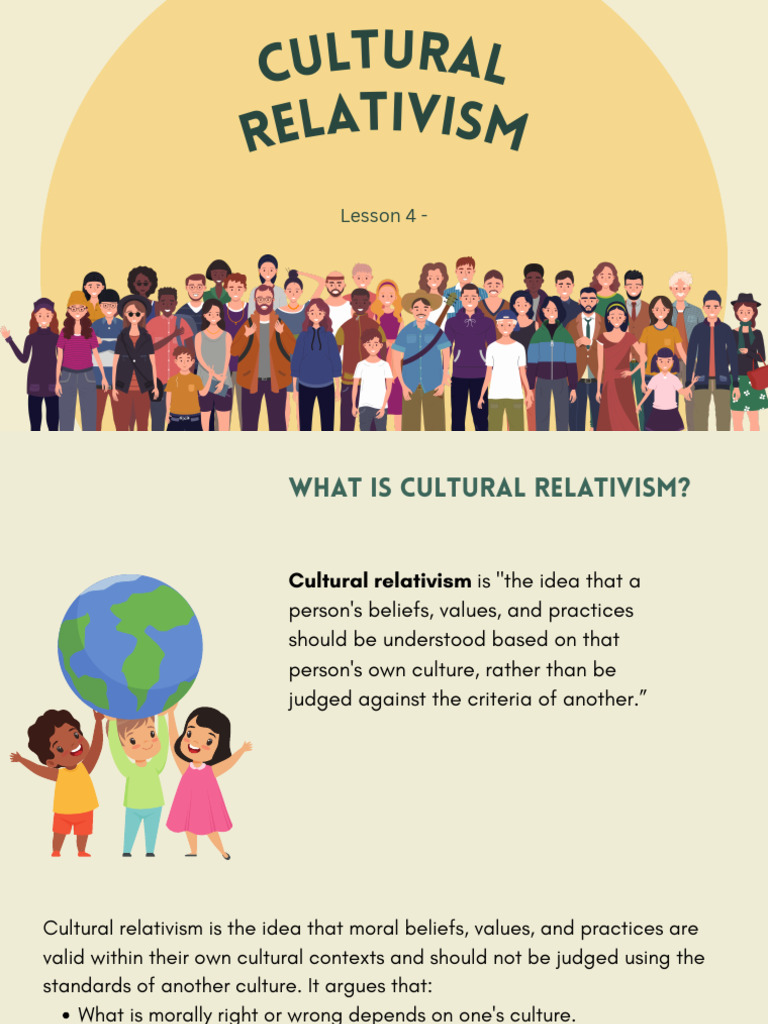 Critique of Cultural Relativism | PDF