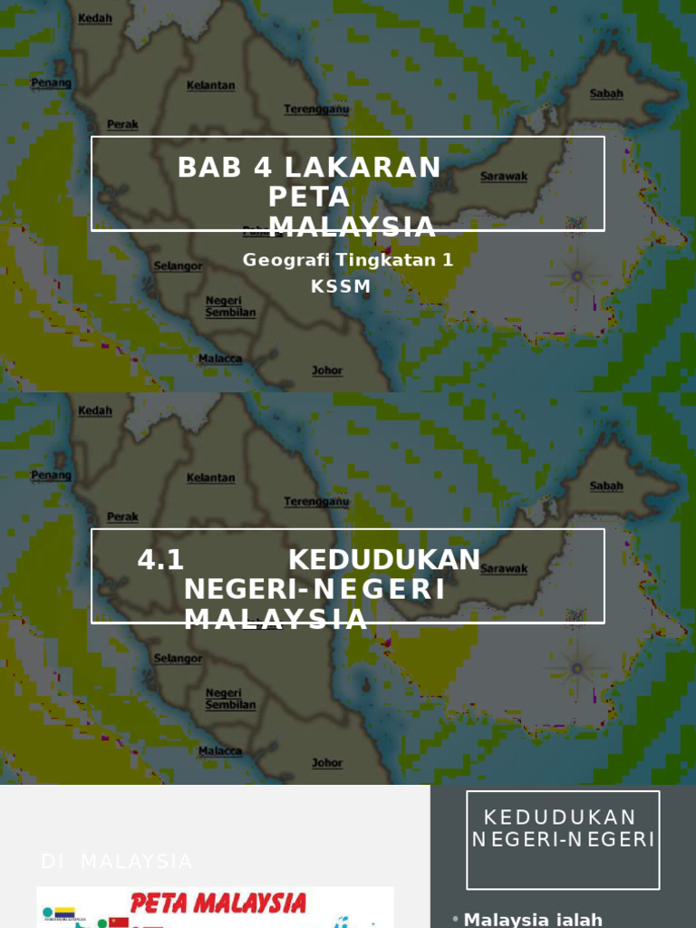 Nota Geografi Tingkatan 1 Bab 4 Lakaran Peta Malaysia | PDF