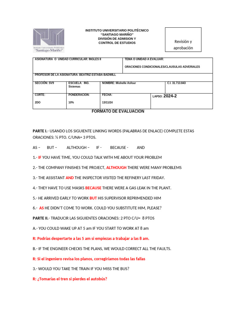 Evaluaciones Psm - Unidad III Mishelle Asfour | PDF | Information Technology | Computer Engineering