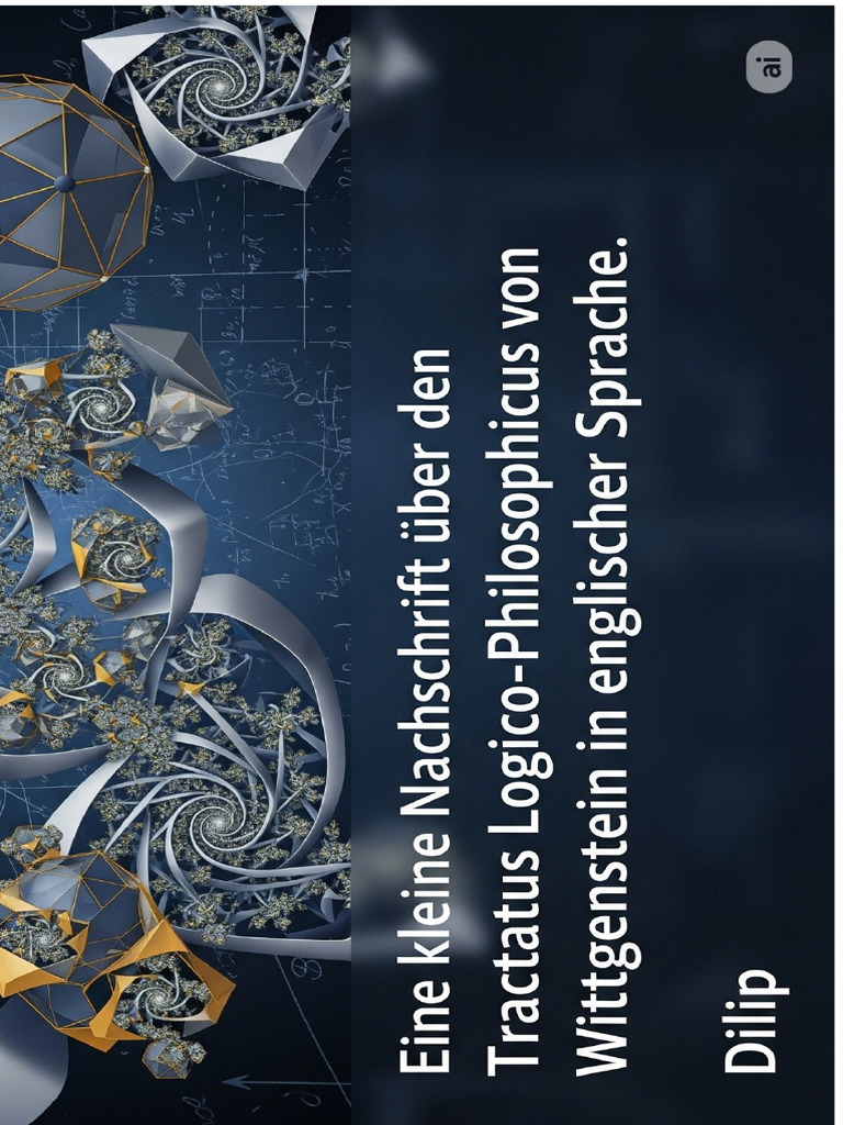 Eine Kleine Nachschrift Über Den Tractatus Logico-Philosophicus Von Wittgenstein in Englischer ...