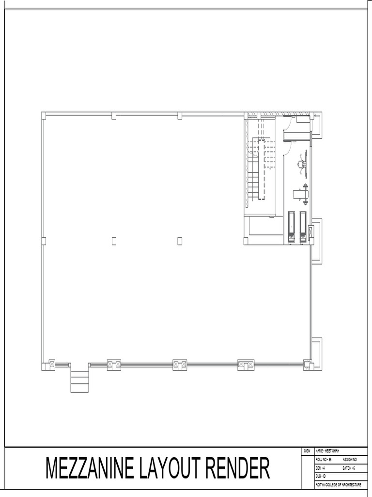Mezzanine Layout | PDF