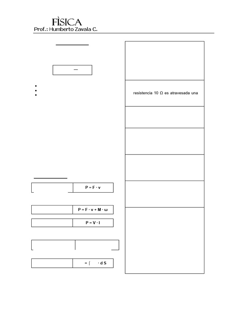 17.3 Potencia | PDF | Poder (Física) | Vatio