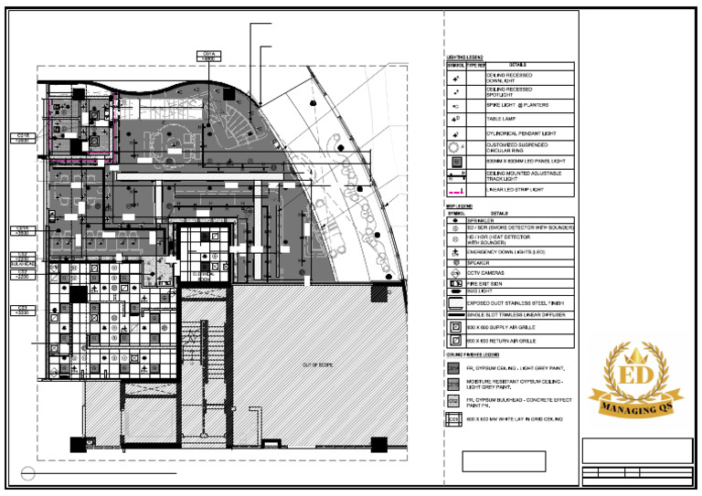 Proposed Ground Floor Ceiling Plan | PDF