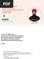 Solid Waste Management Rules, 2024 | PDF | Waste Management | Waste