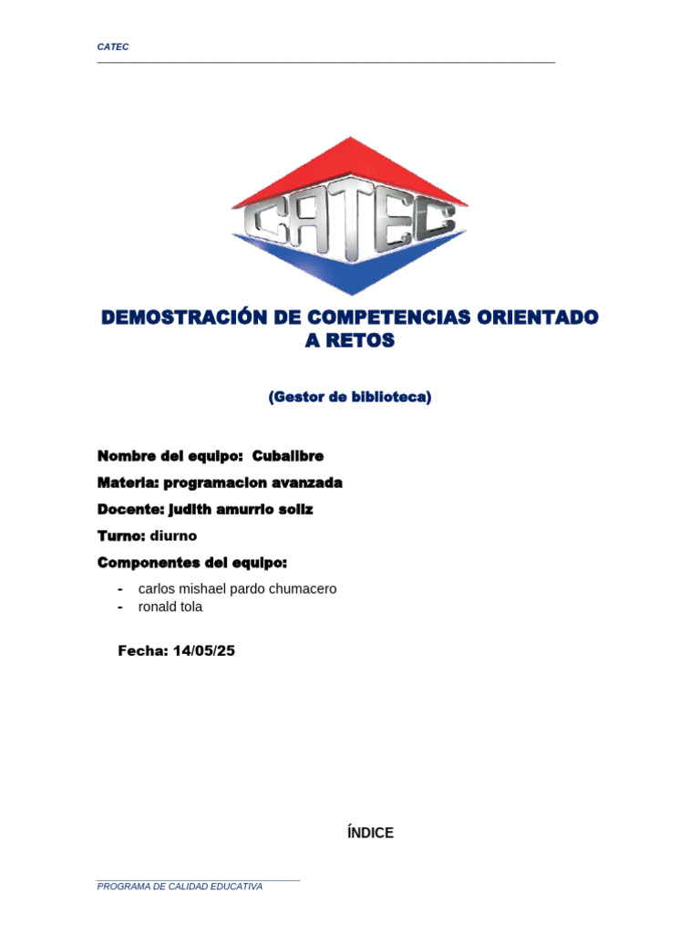 Demos | PDF | Objeto (informática) | Programación orientada a objetos