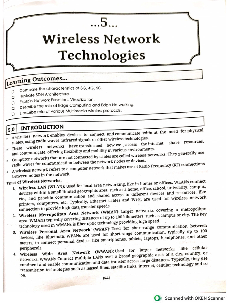 ACN Wireless Network Technology | PDF